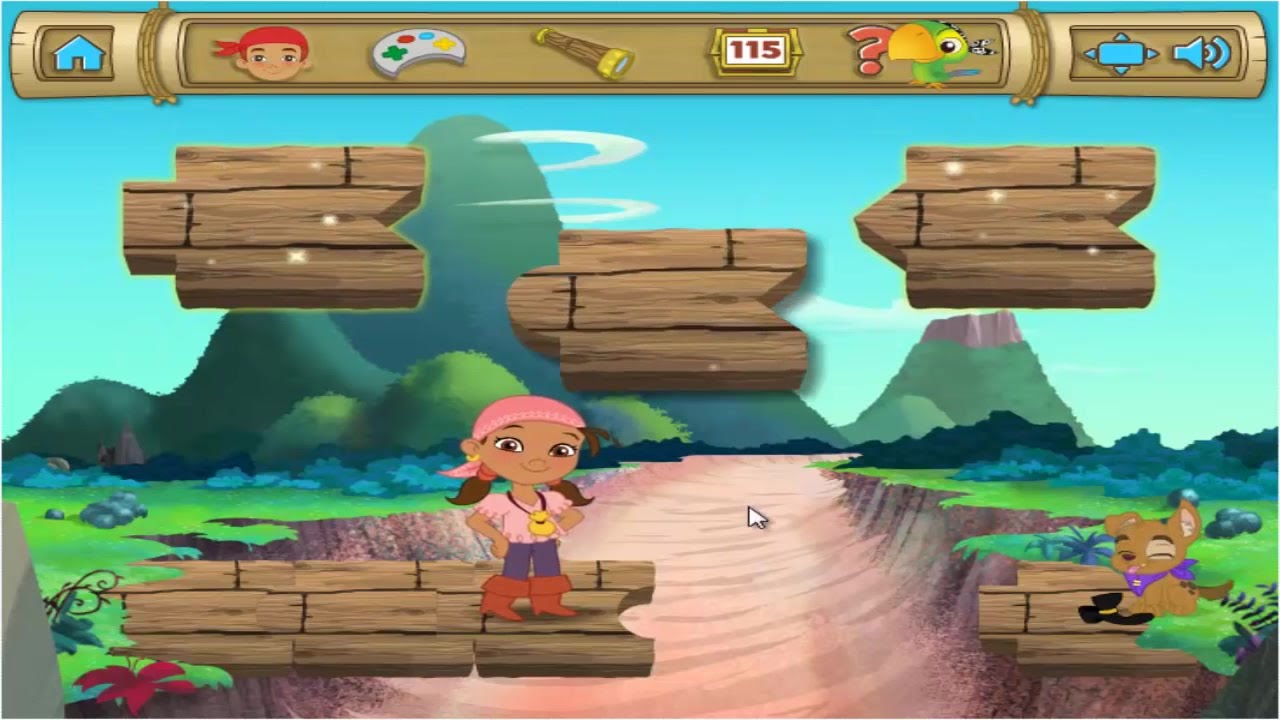 Jake And The Neverland Pirates ♫ Jake s World ♫ New in English Game ...