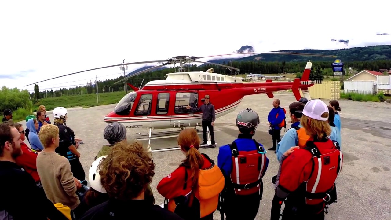 Helicopter Rafting in Golden, BC - Full Day White Water Heli Rafting on ...