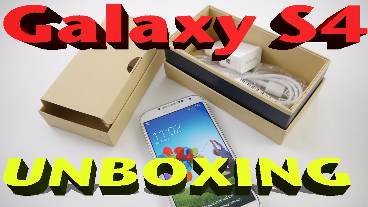 Samsung Galaxy S4 Unboxing and DEMO! - YouTube