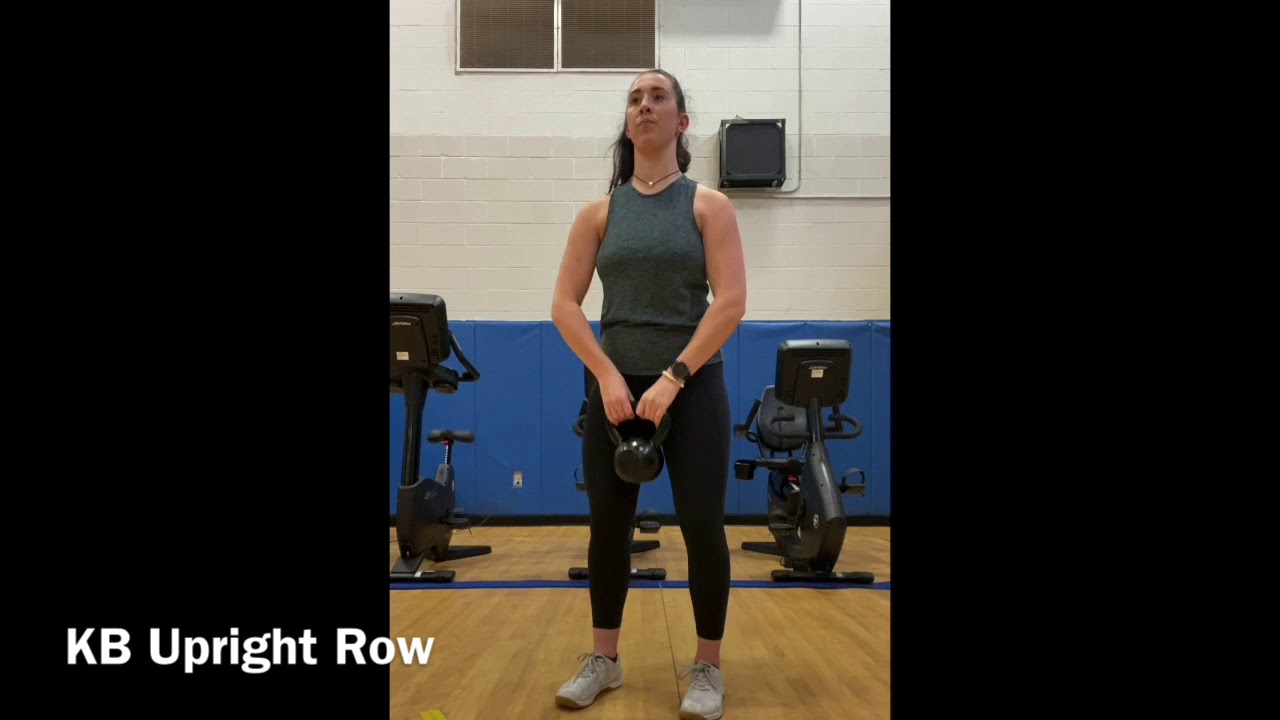 KB Upright Row - YouTube