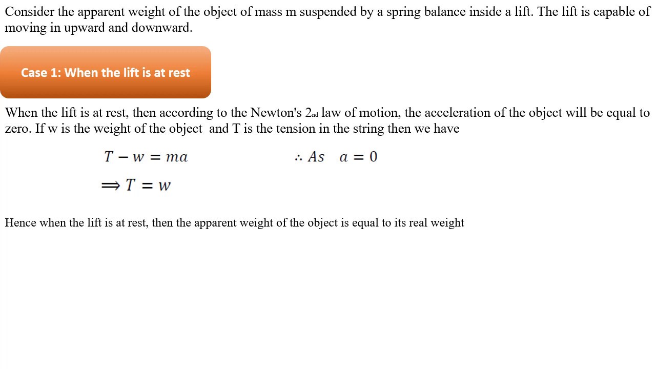 Circular Motion | Lecture 10 - Real and Apparent Weight - YouTube