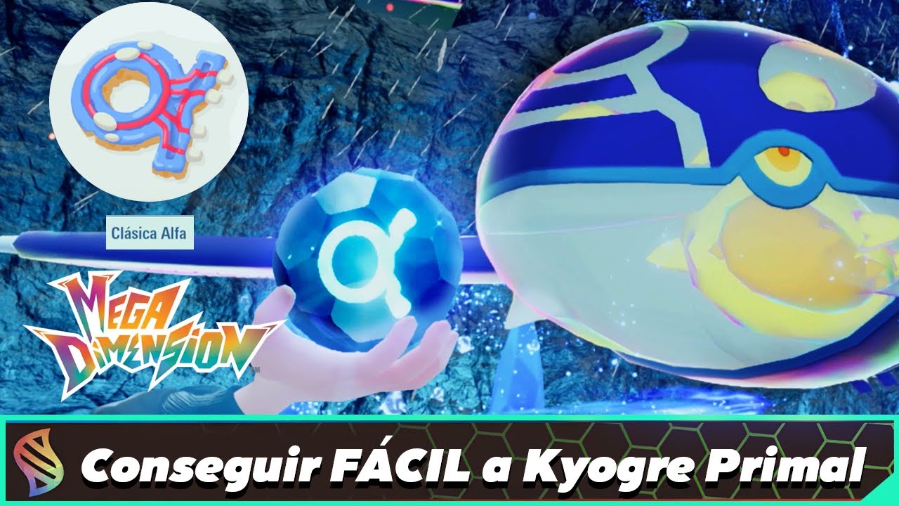 🌊 Cómo derrotar y capturar fácil a Kyogre Primigenio en Leyendas ...