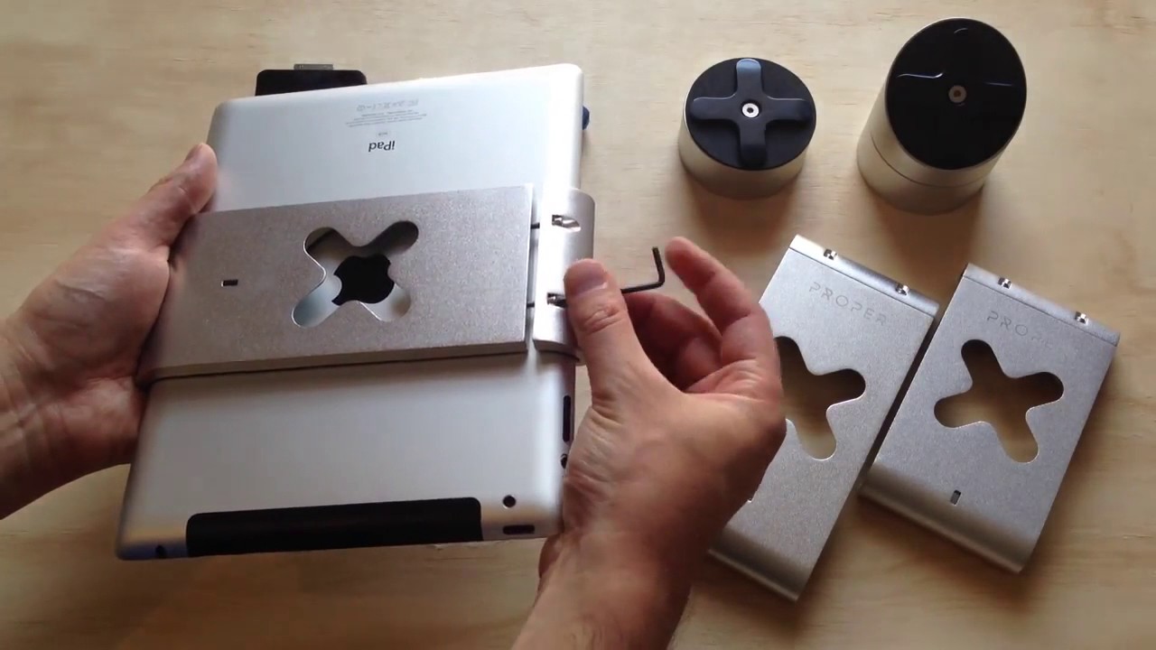Proper iPad POS Stand Installation - YouTube