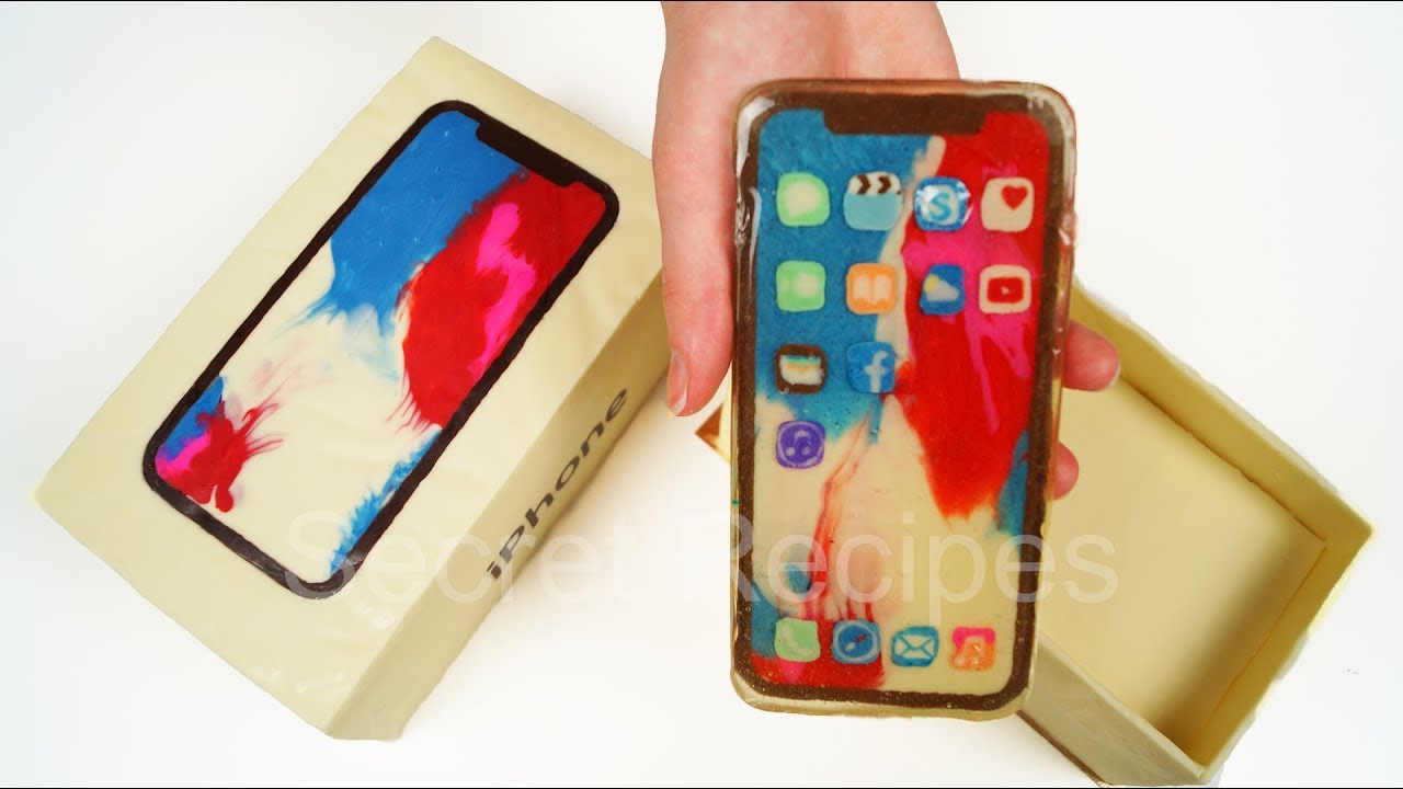 Новинка! iPhone X съедобная версия. Попробуй iPhone X из шоколада ...