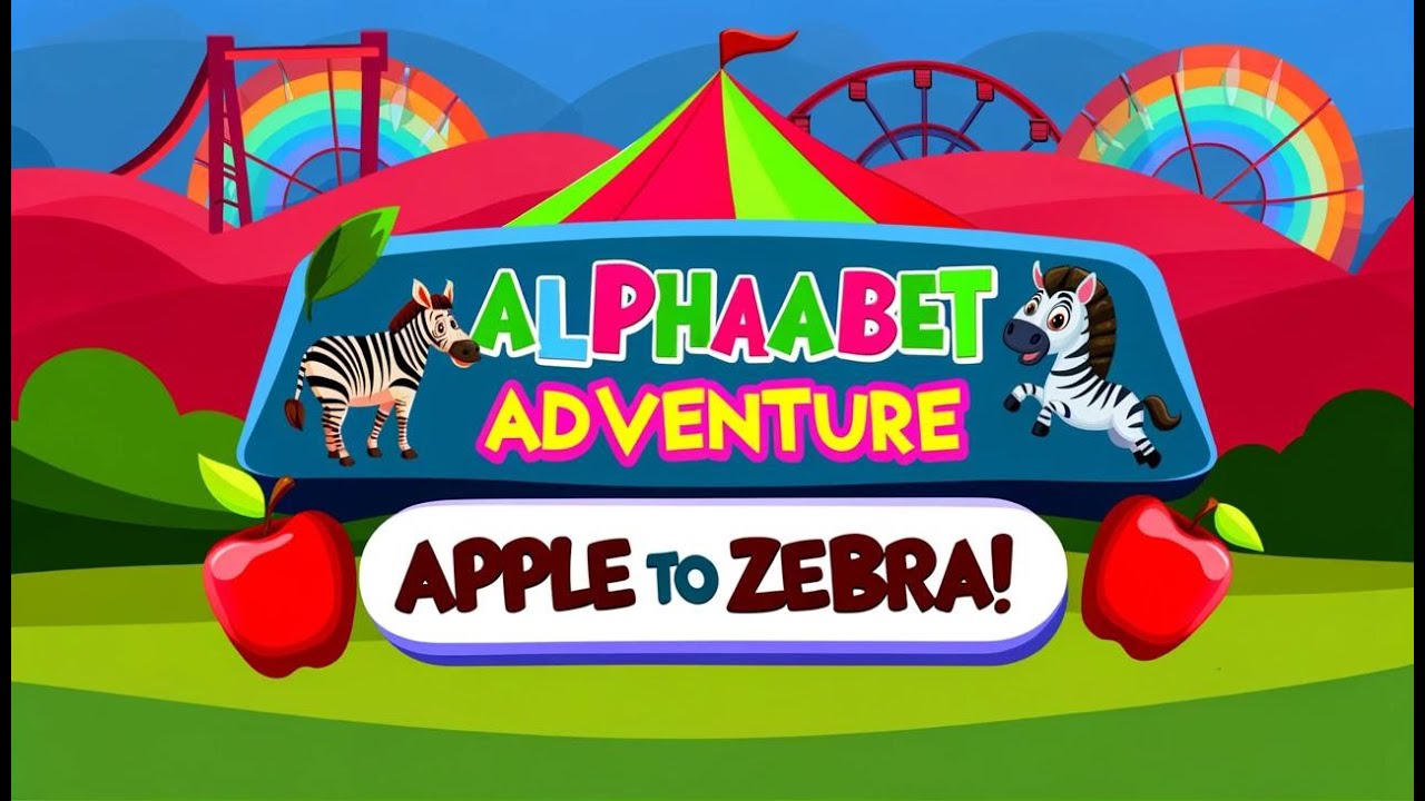 Learn the ABC: From Apple to Zebra | Alphabets Adventure: Apple to ...