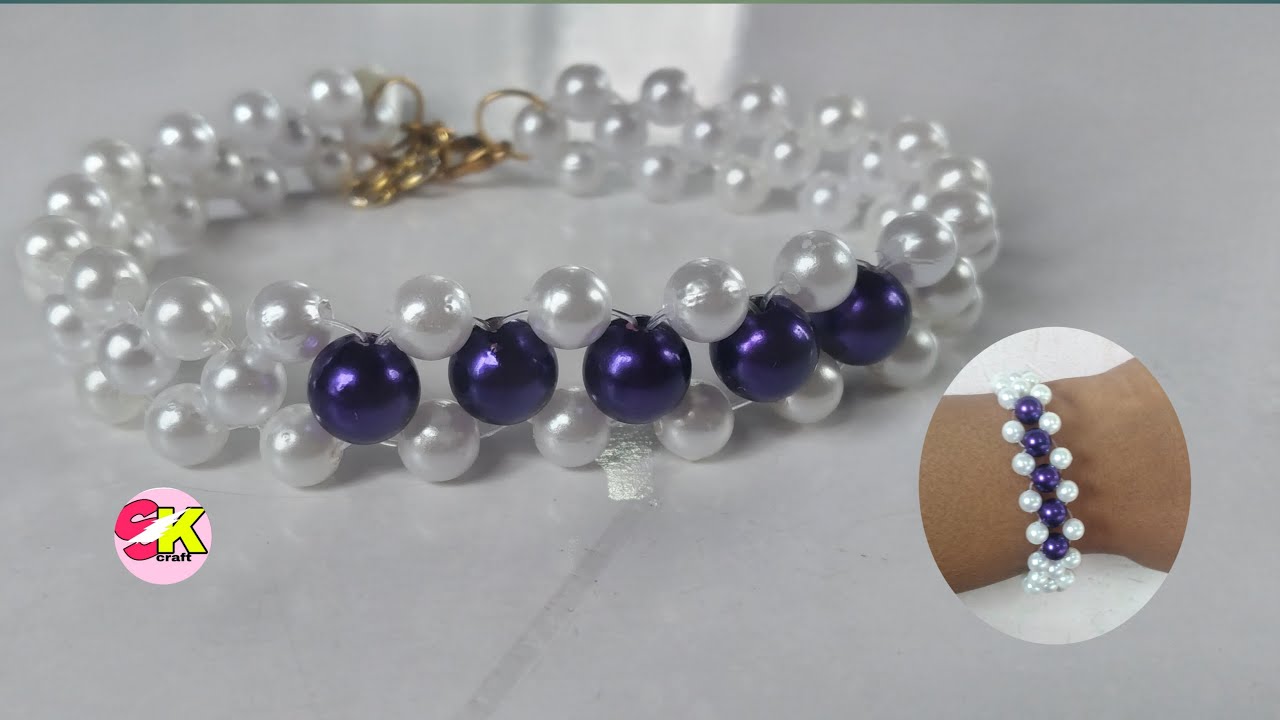 Simple and Easy#112bracelet design ||Mini beaded Bracelet patterns ...