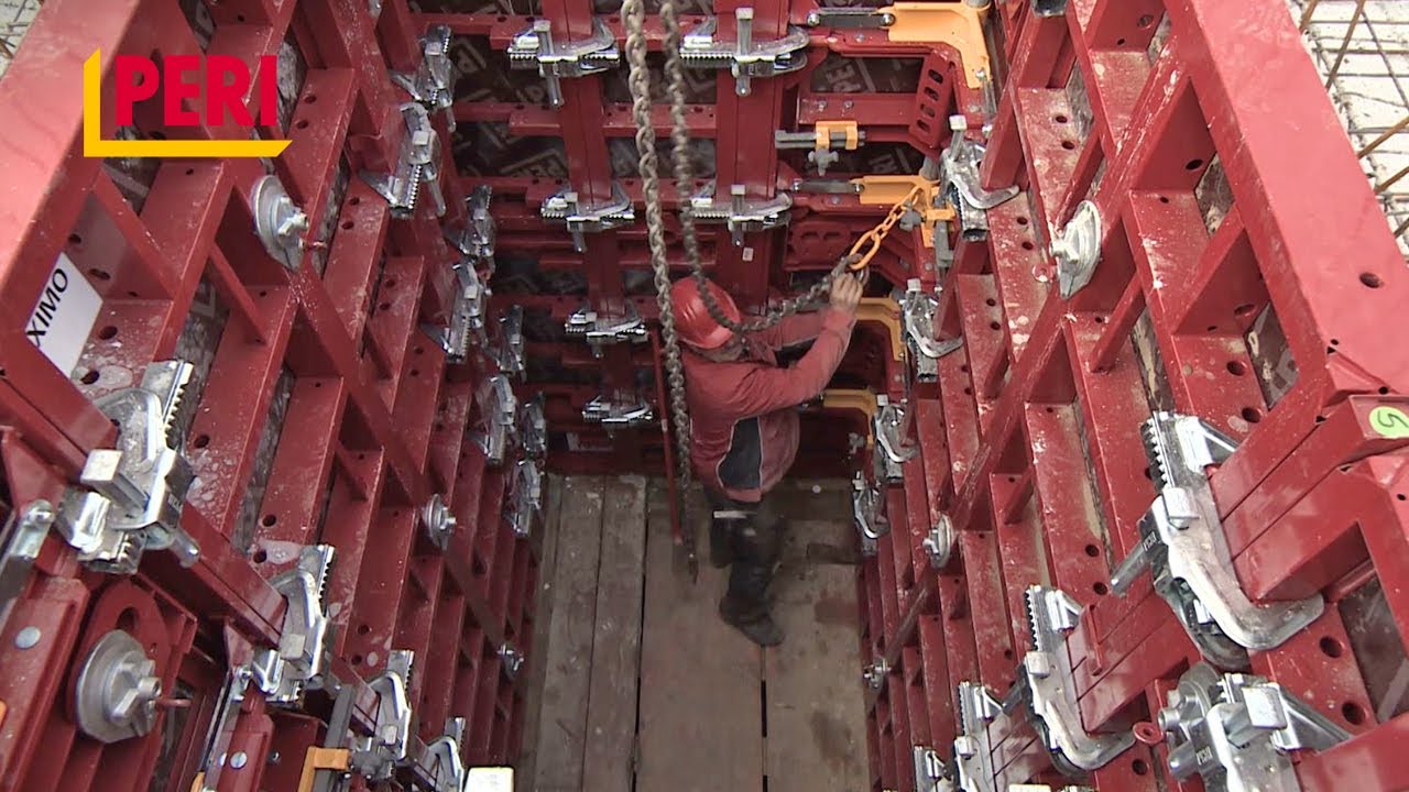 TRAINING | PERI MAXIMO: How to concrete shafts (EN) - YouTube
