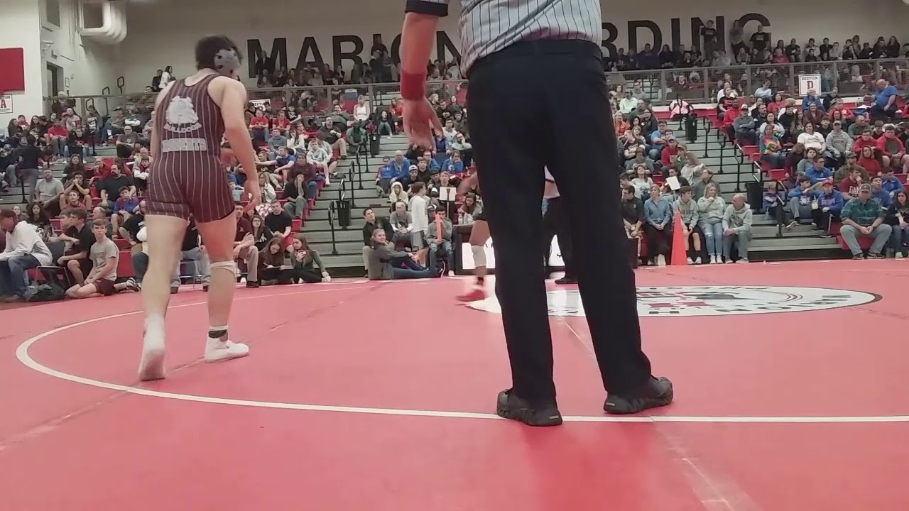 Aaron Morton 160 Marion Harding Classic vs. Rossford 12/29/18 - YouTube