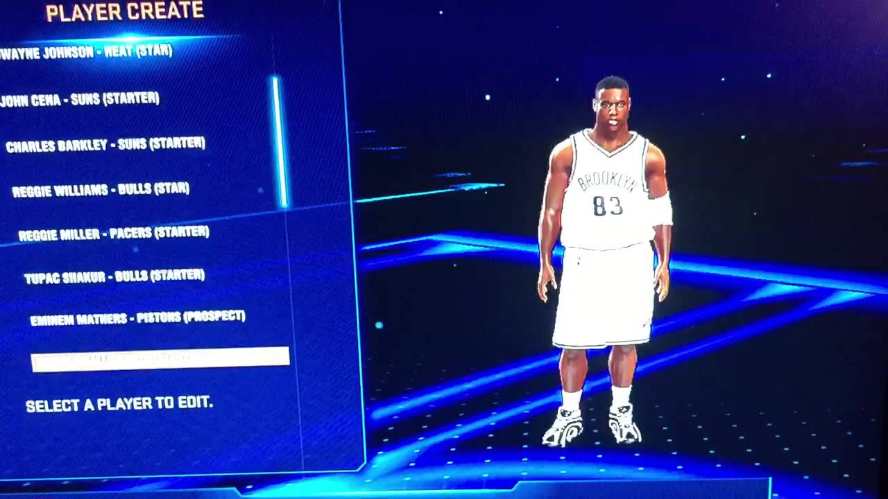 My NBA 2K16 created players - YouTube