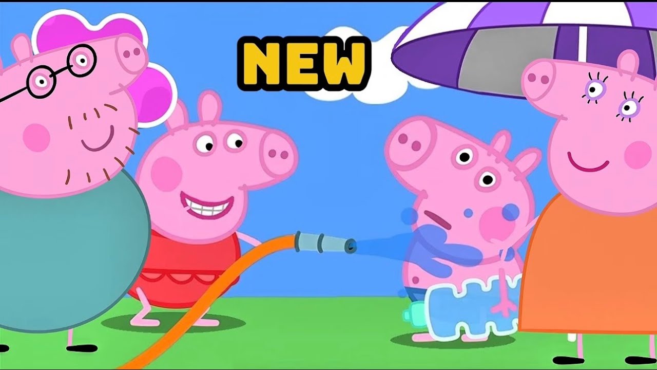 Mega Water Fight Brawl 💧 Reaction Video ~ Peppa Pig Full Episode best ...