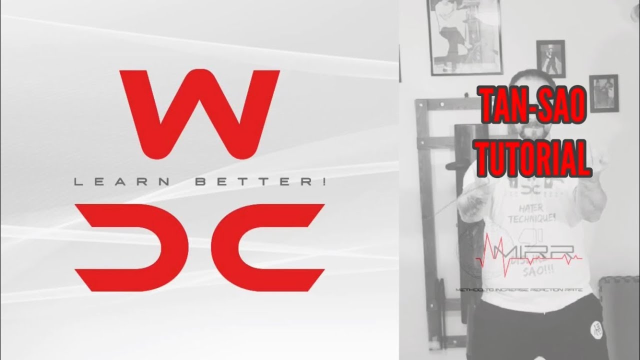 TAN SAO TUTORIAL | WING CHUN TECHNIQUE - YouTube