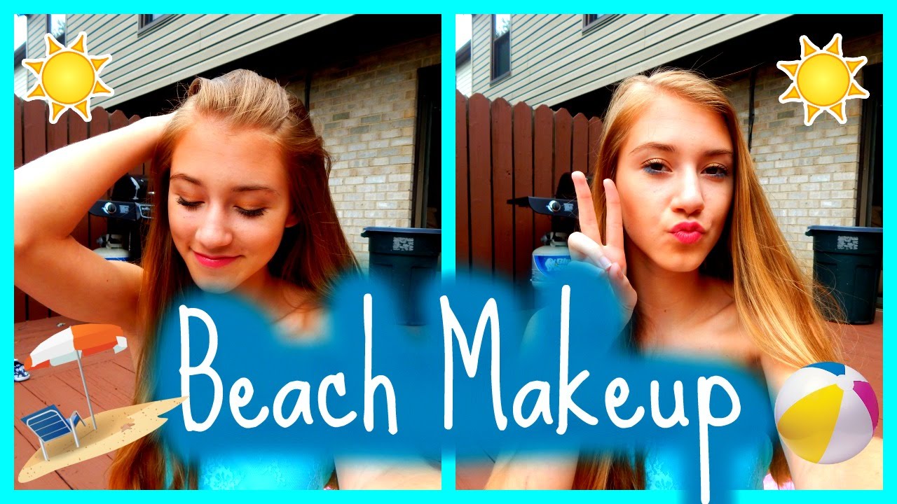 Beachy Makeup Tutorial ♡ - YouTube