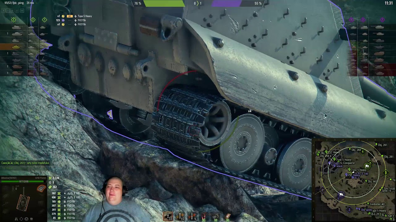 WoT - Sad Panzer - Subscriber Replay - M48 Patton - YouTube