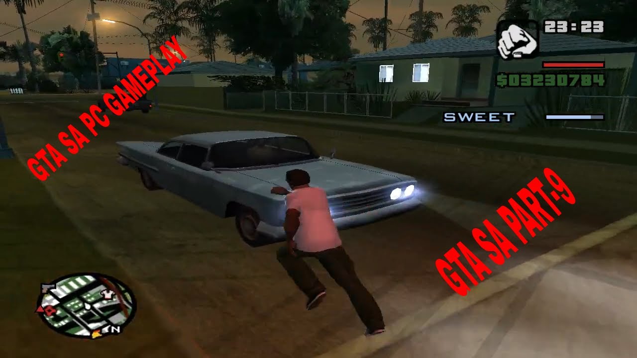 GTA SAN ANDREAS PART - 9 || DAMN TRAIN || SAVING SWEET! || GTA SA ...