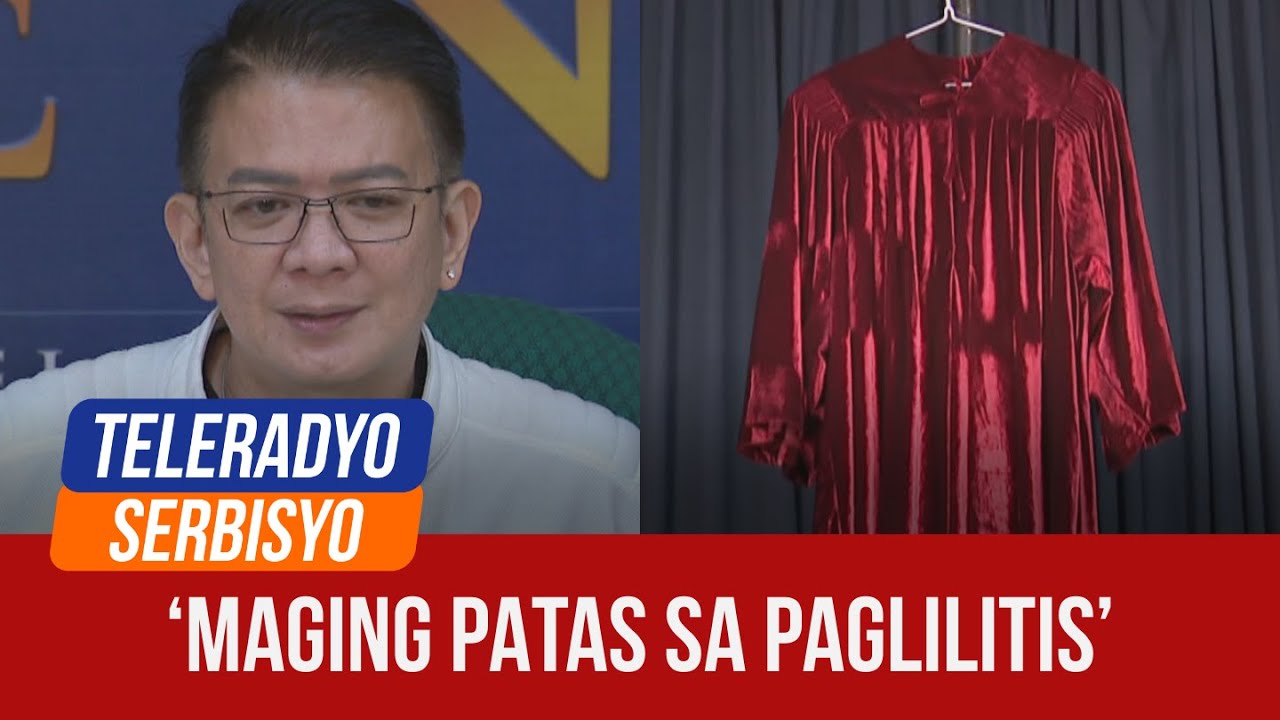 Senator-judges' robes unveiled for VP Duterte impeachment trial | (16 ...