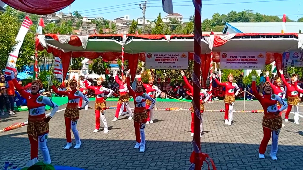 Lomba Senam PT Sritex 2019 - Div. Garment Sritex - YouTube