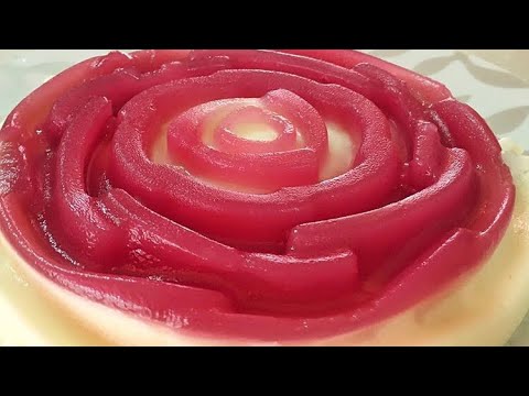 Vişne jöleli sütlü tatlı