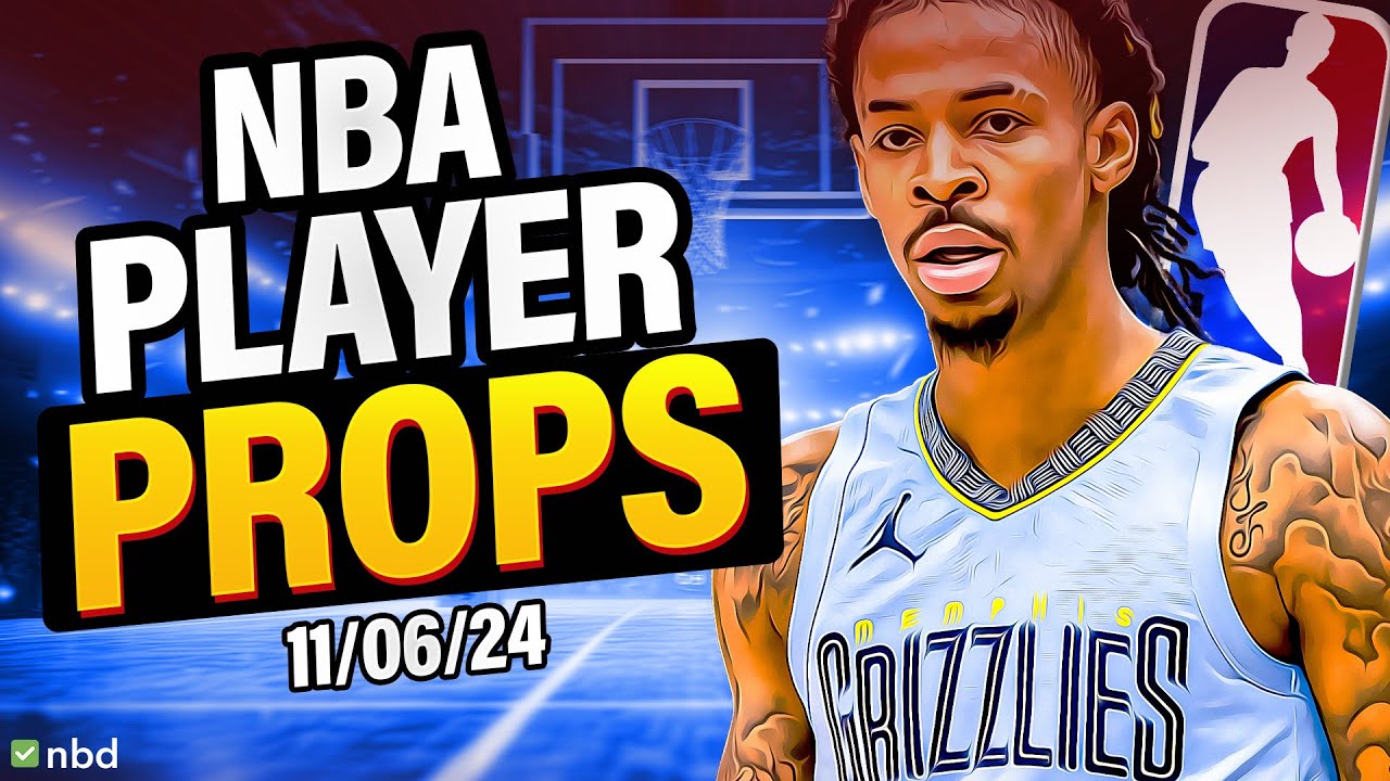 WEDNESDAY (11/06) NBA Picks & Player Props | Slop's Locks - YouTube