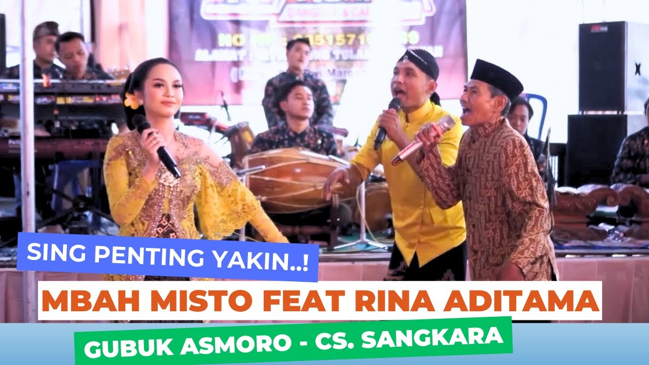 SING PENTING YAKIN..MBAH MISTO NYUMBANG LAGU, SUARANYA BIKIN GEMES ...