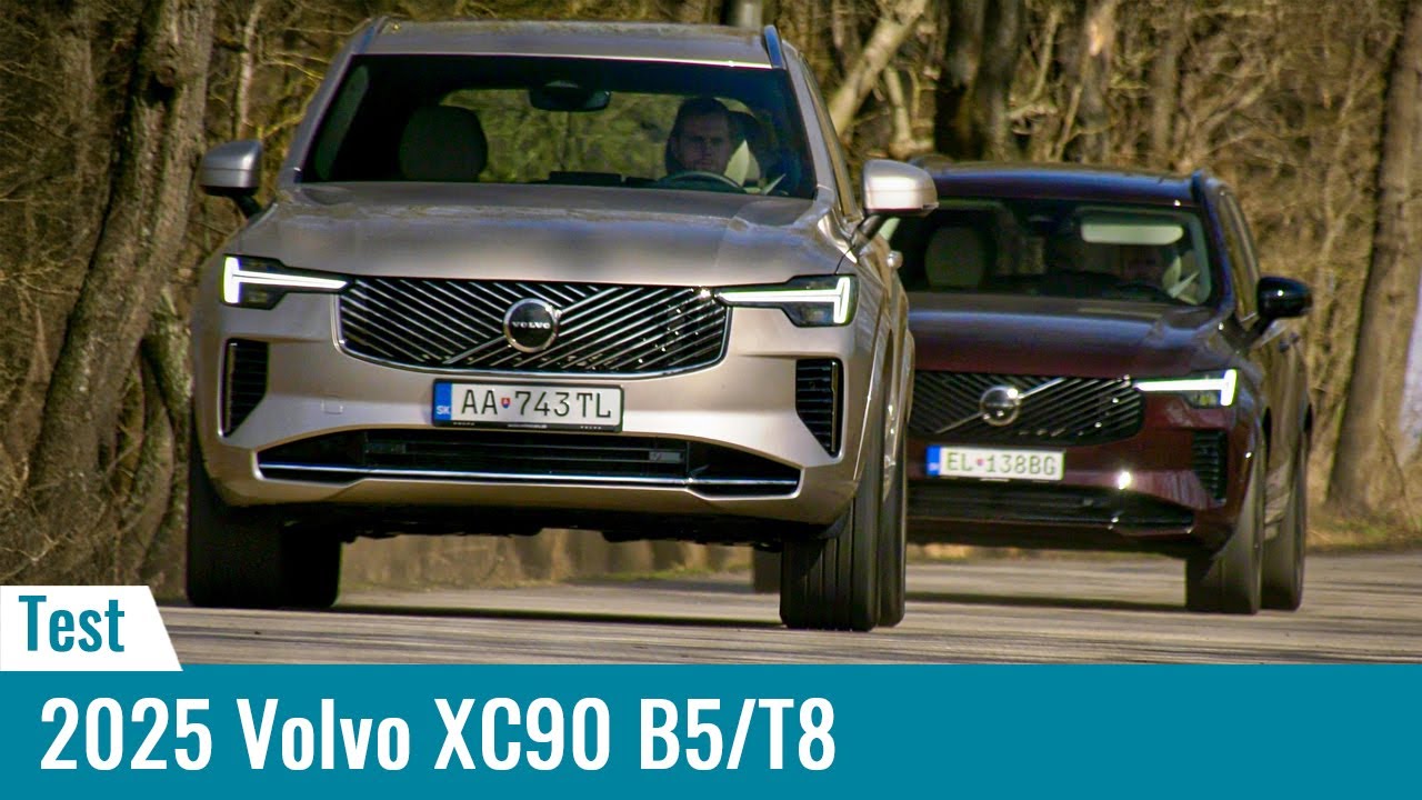 2025 Volvo XC90 B5 vs XC90 T8: Základ vs vrchol ponuky - YouTube