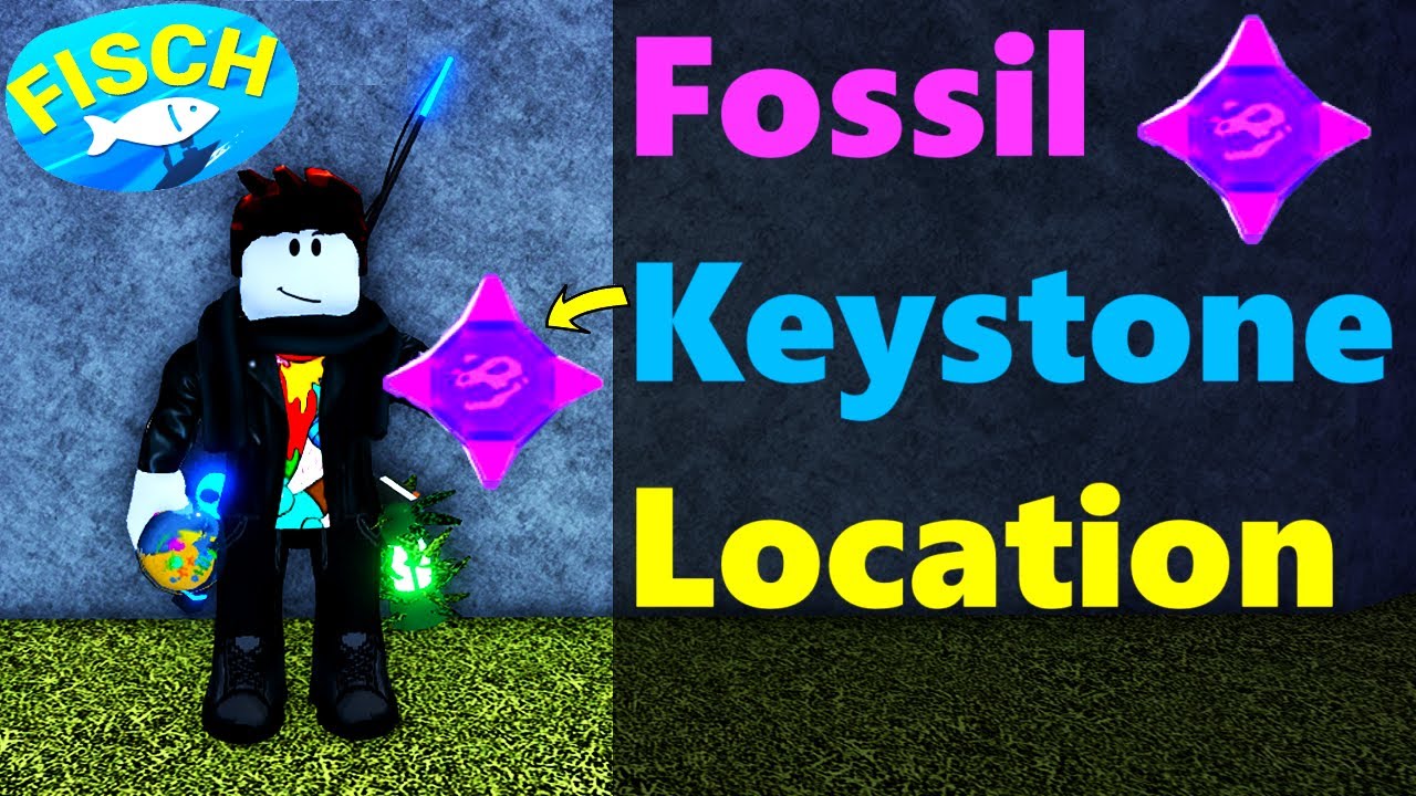 How to get Fossil Keystone in Fisch | Where is Fossil Keystone Location ...