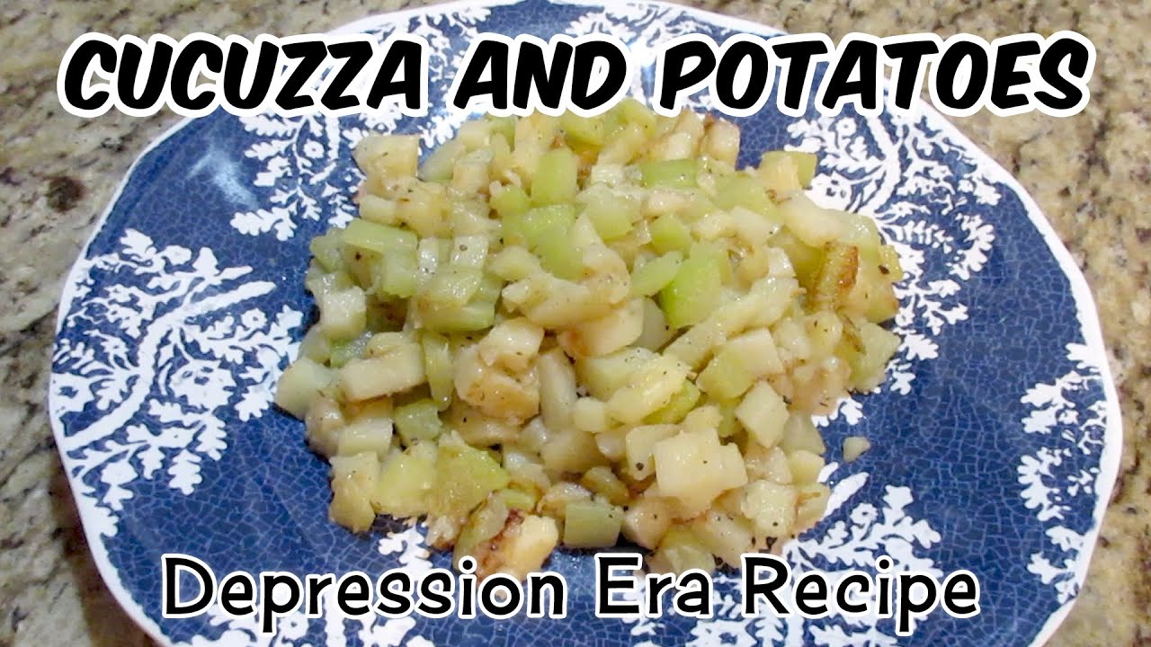 Cucuzza And Potatoes - Depression Era Recipe - Cucuzza Squash Recipe ...