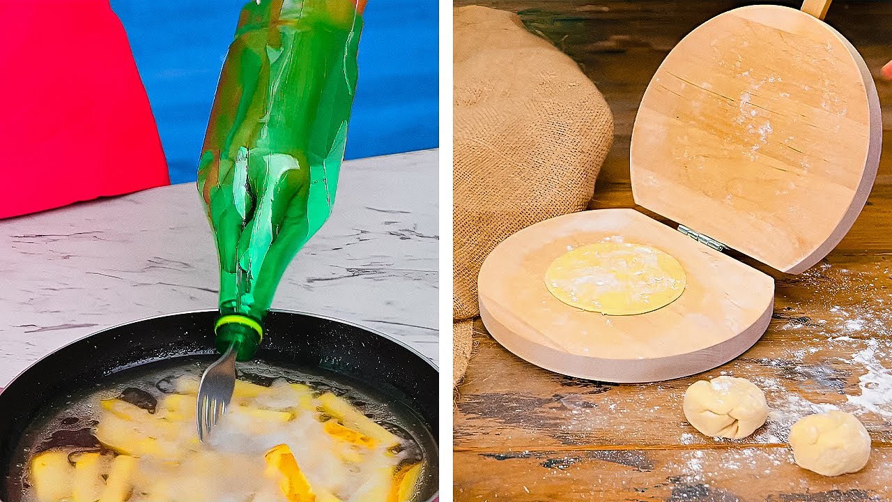 DIY Kitchen Tools And Gadgets to Speed Up the Cooking Process - YouTube