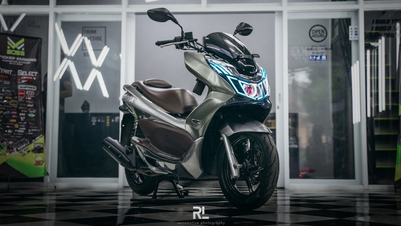 MODIFIKASI LAMPU PCX THAILAND HEDON BRO !!!!! - YouTube