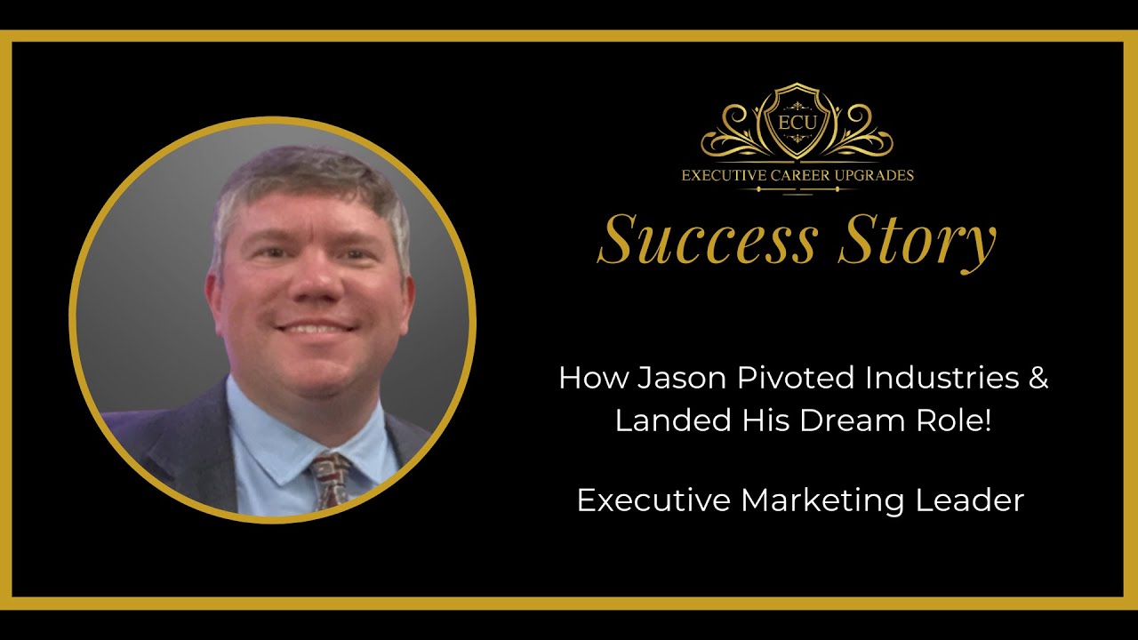Jason - Executive Marketing Leader - ECU Success Story - Short - YouTube