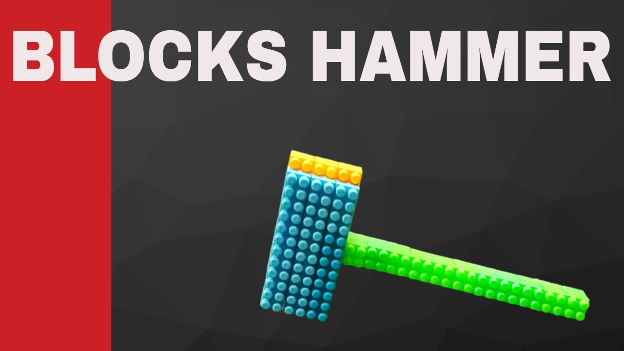 Hammer With Building Blocks For Kids #blocks #lego #blocksbuilding # ...