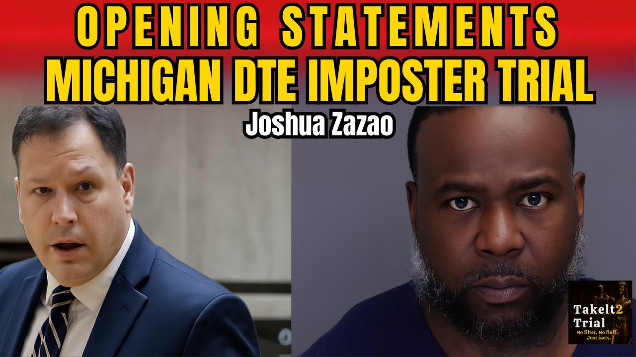 Opening Statements: Joshua Zuazo | Michigan DTE Imposter Home Invasion ...