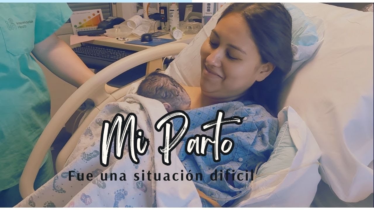 Emocional 🩵 Mi experiencia en el parto de mi tercer bebé | Birth Vlog ...