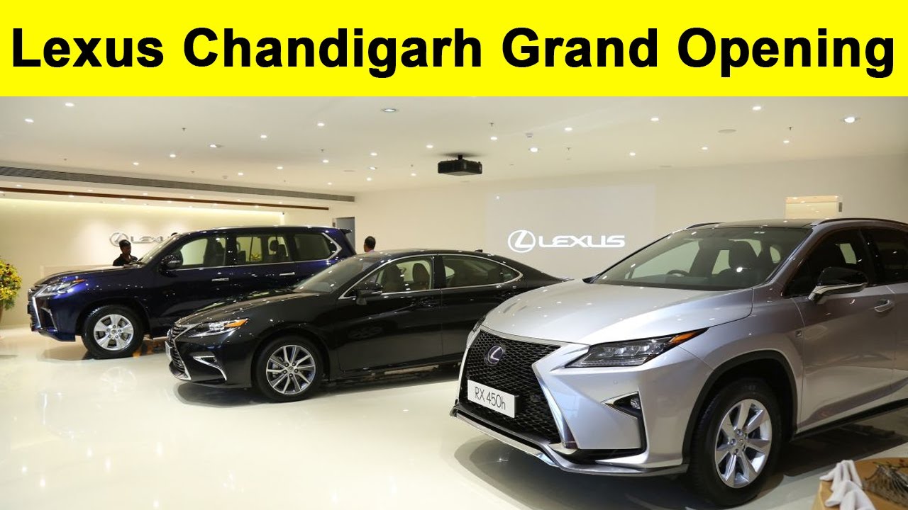 Lexus Chandigarh Grand Opening || Lexus India || Lexus LS || Lexus ES ...