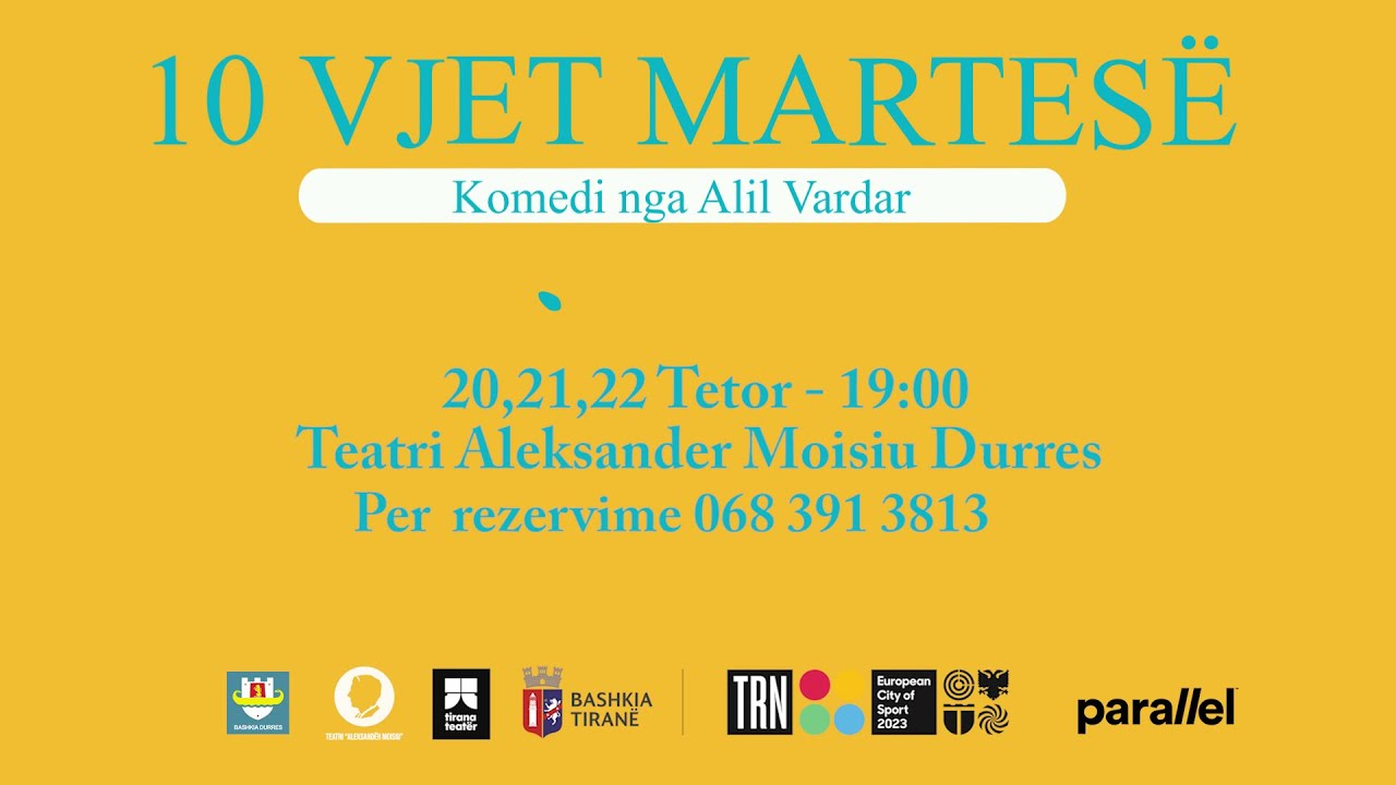 "10 VJET MARTESË" 👩‍ ️‍👨 KOMEDI PREMIERË! - YouTube
