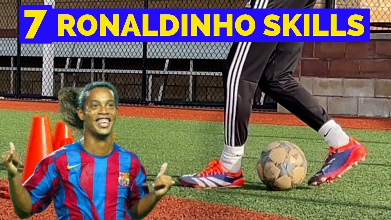 7 Signature Ronaldinho Skill Moves | Soccer Skills Tutorial for ...