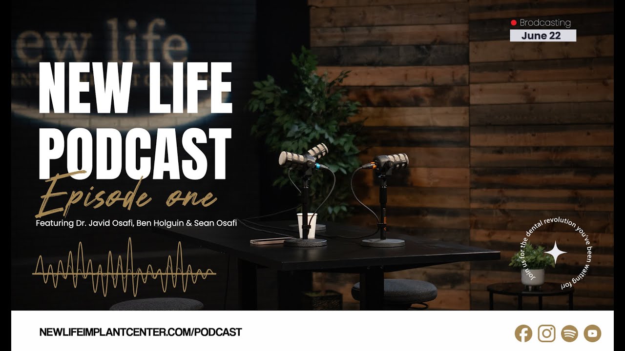 New Life Podcast Episode 1 | Dr Javid Osafi Ben Holguin & Sean Osafi ...