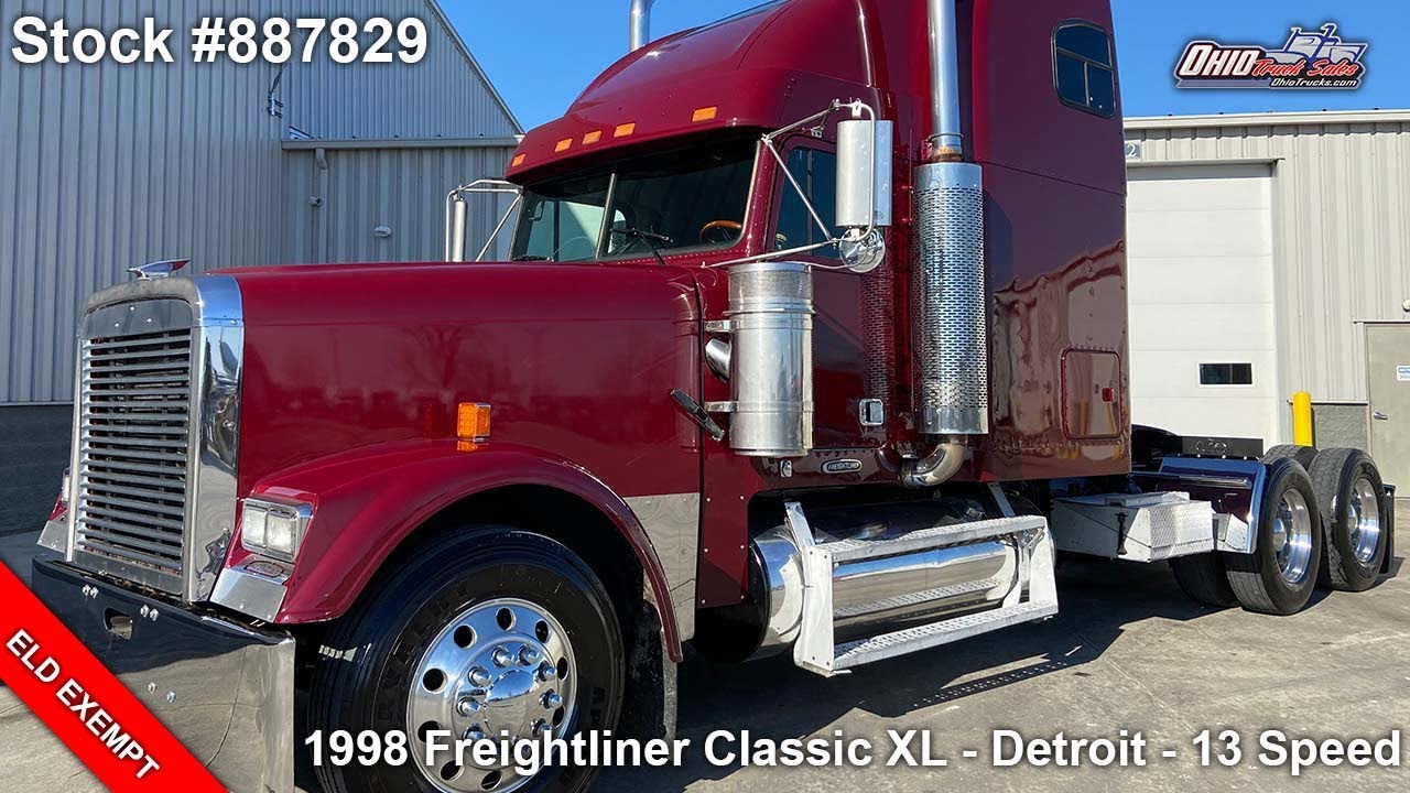 1998 FREIGHTLINER FLD132 CLASSIC XL - 887829 - $54,999 - YouTube