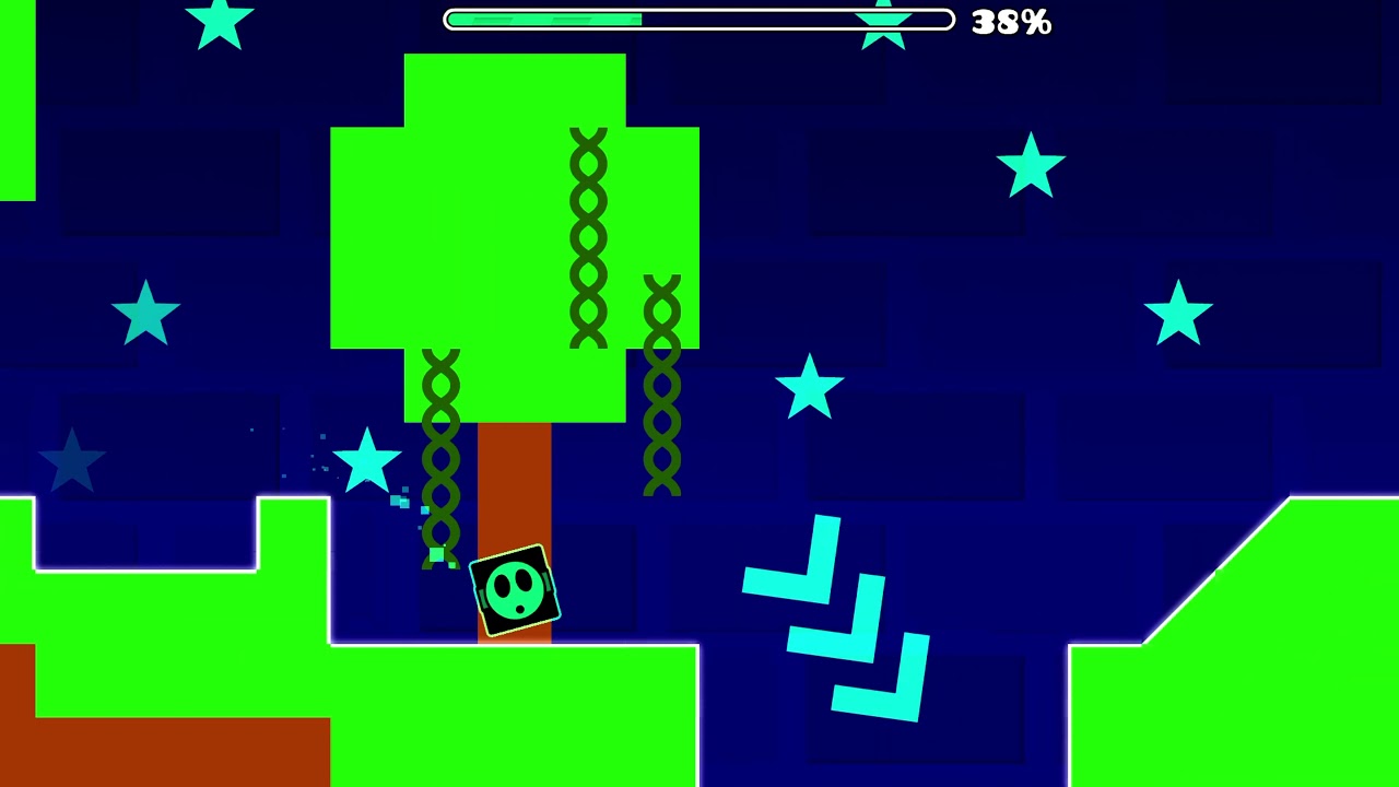 MINECRAFT LEVEL!! Geometry Dash - YouTube