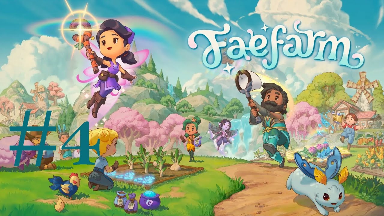 Fae Farm Episode 4: More Soil Beds, New Critters & Exploring the Beach ...
