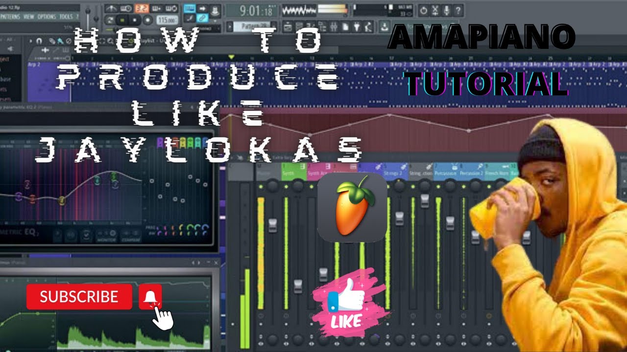 [FREE FLP] HOW TO PRODUCE THEKE LIKE JAYLOKAS/ MICK MAN/SAM DEEP FL 20 ...