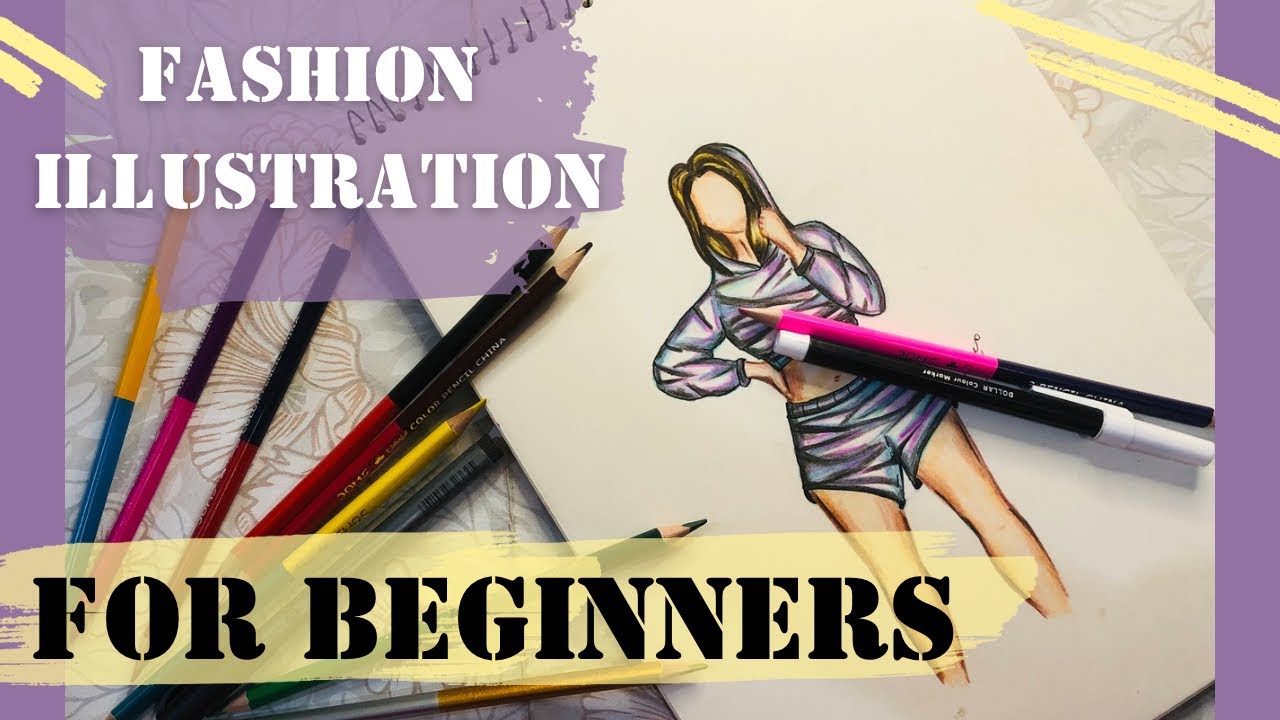 Fashion illustration For Beginners ️| Fashion illustration - YouTube