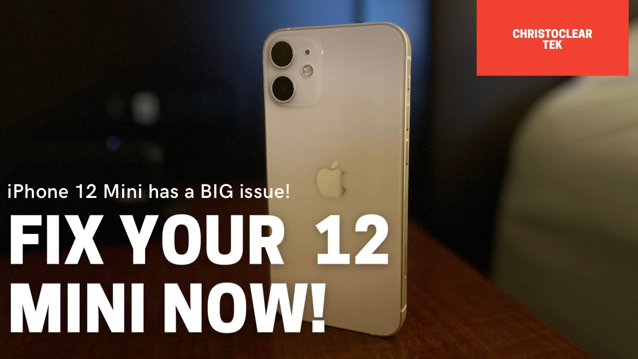 Fix For Your iPhone 12 Mini Touch Issues! - YouTube
