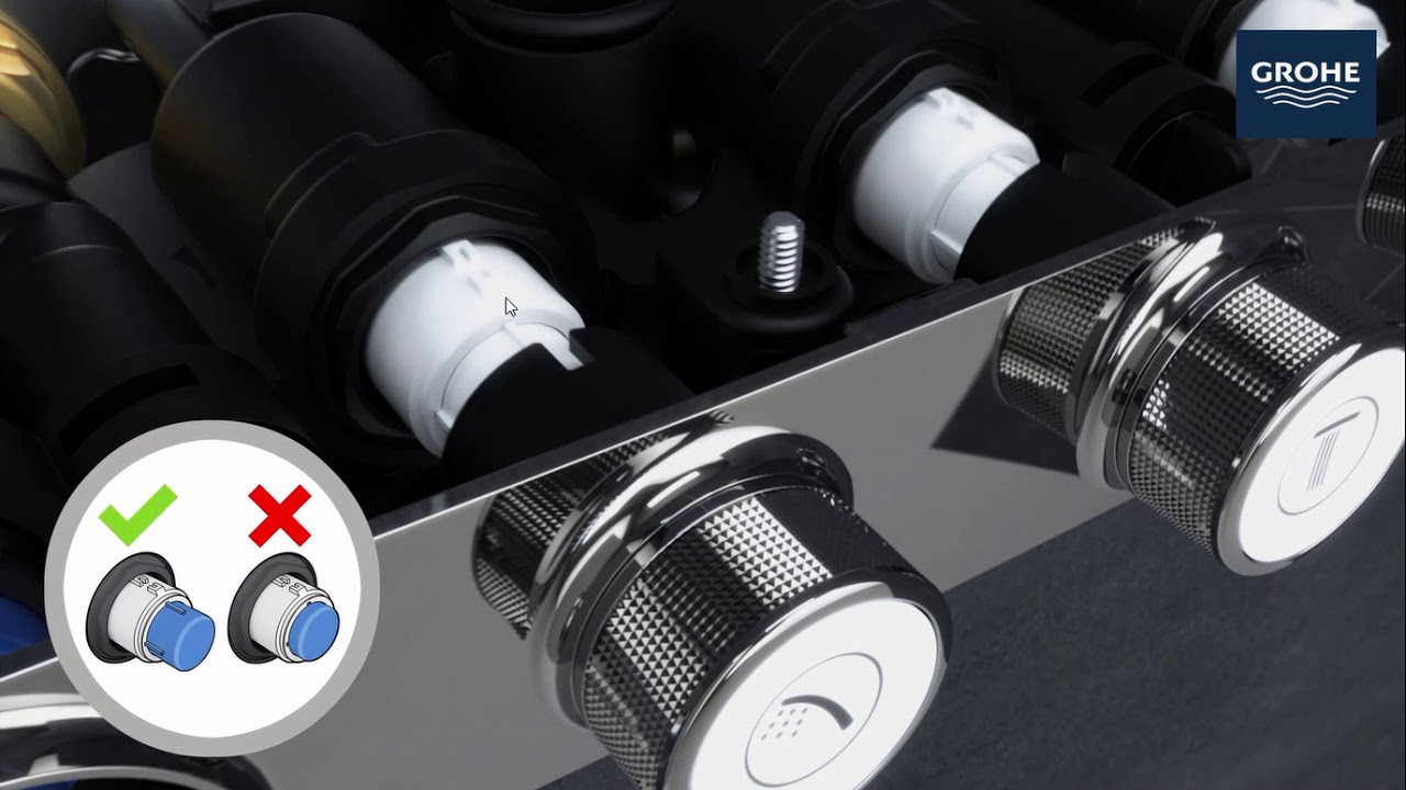 ขั้นตอนการติดตั้ง Grohe Euphoria SMC บรรยายไทย - YouTube