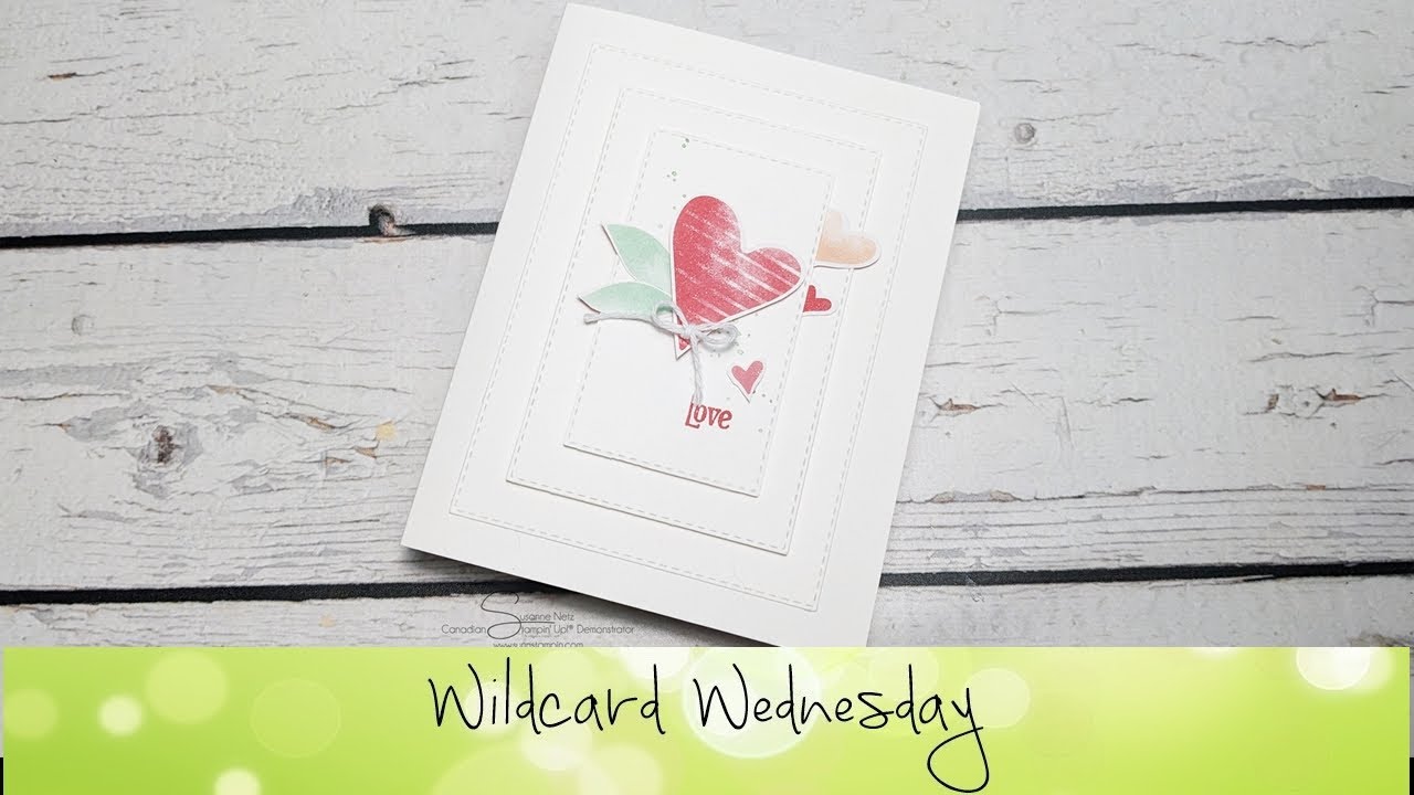 Stitched Rectangle Die Card featuring Stampin' Up!® Products #stampinup ...