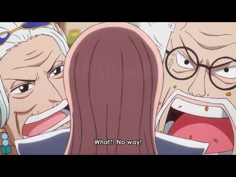 Sengoku & Tsuru Find Out Garp's Gone to Save Koby (English Sub)