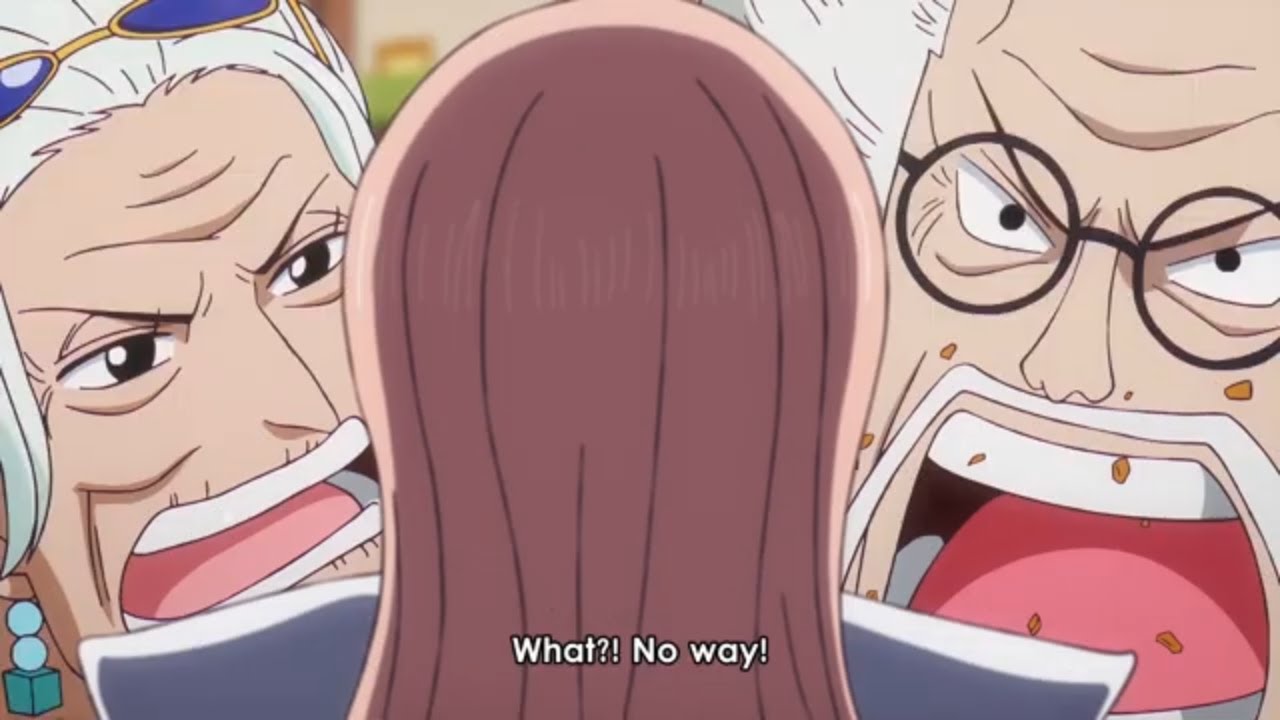 Sengoku & Tsuru Find Out Garp's Gone to Save Koby (English Sub) - YouTube