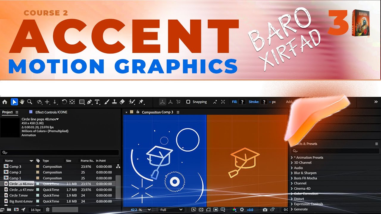 Accent Motion Graphics Techniques | After Effects Tutorial - YouTube