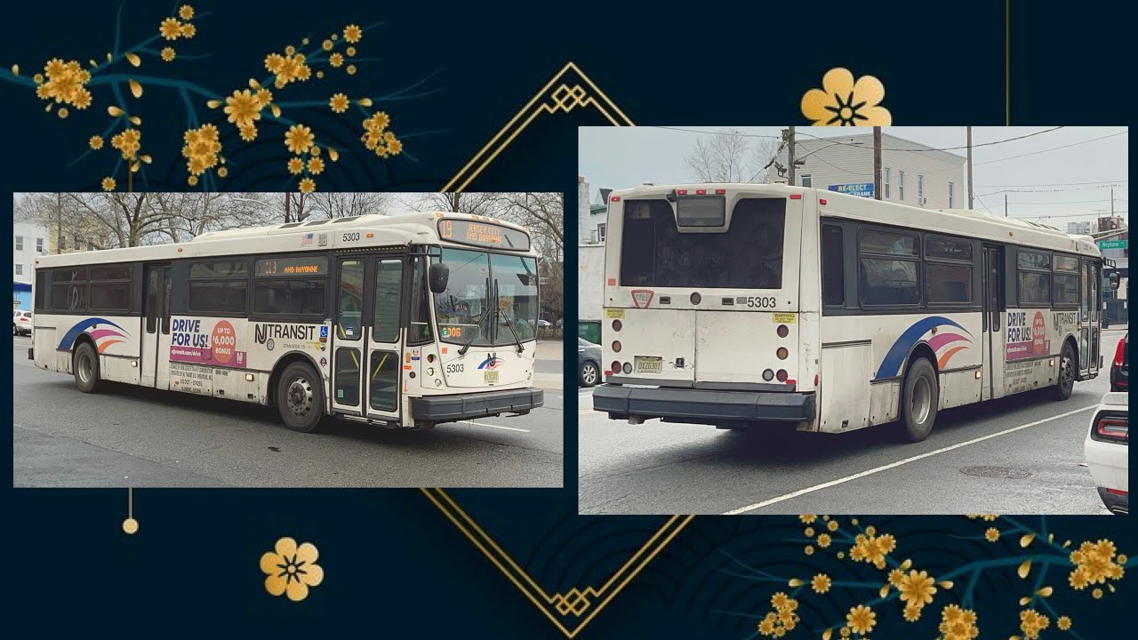 NJ Transit 119 JERSEY CITY JOURNAL SQUARE BAYONNE VIA JFK BLVD/PAMRAPO ...