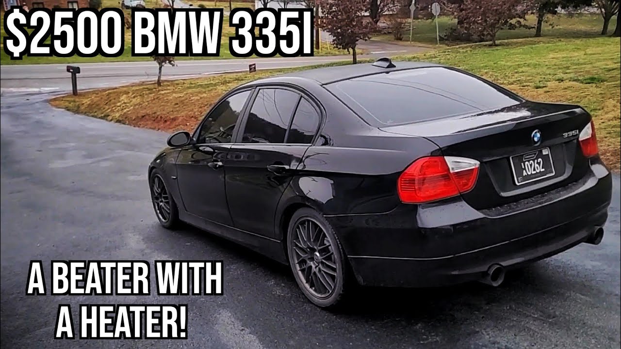 CHEAP BMW 335I - My $2,500 Winter Beater Sedan! Overview and Tour of my ...