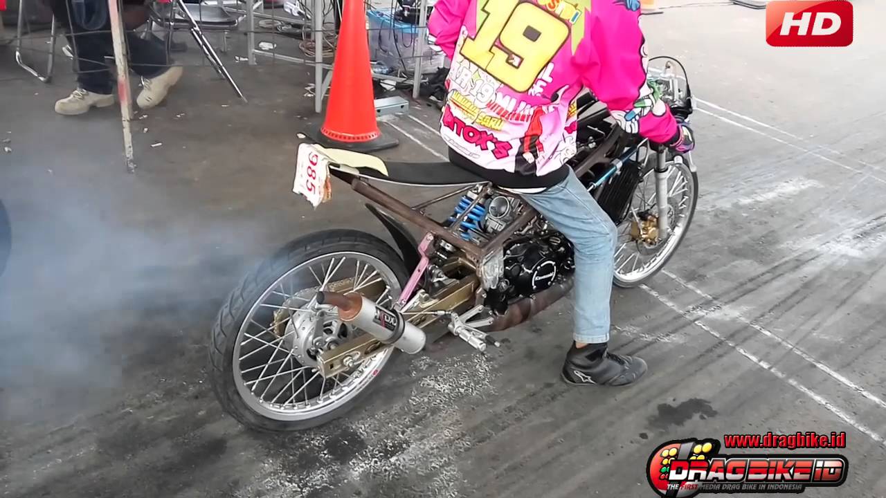 Ayip Rosidi Final Drag Bike Bodisa Sport 155 2T TU HD - YouTube